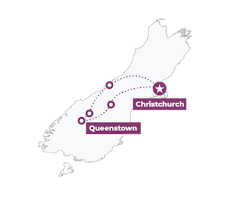 Southern Pioneer map